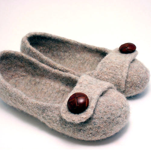 Felted Slippers Knitting Pattern - French Press Knits - Great Yarn Company