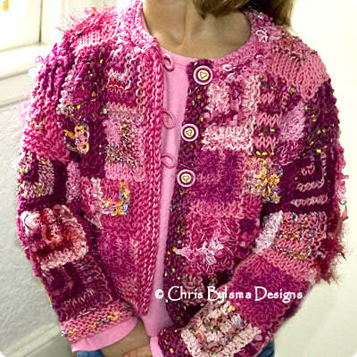 Mini Crayon Box Jacket Knitting Pattern - Chris Bylsma Designs - Great ...